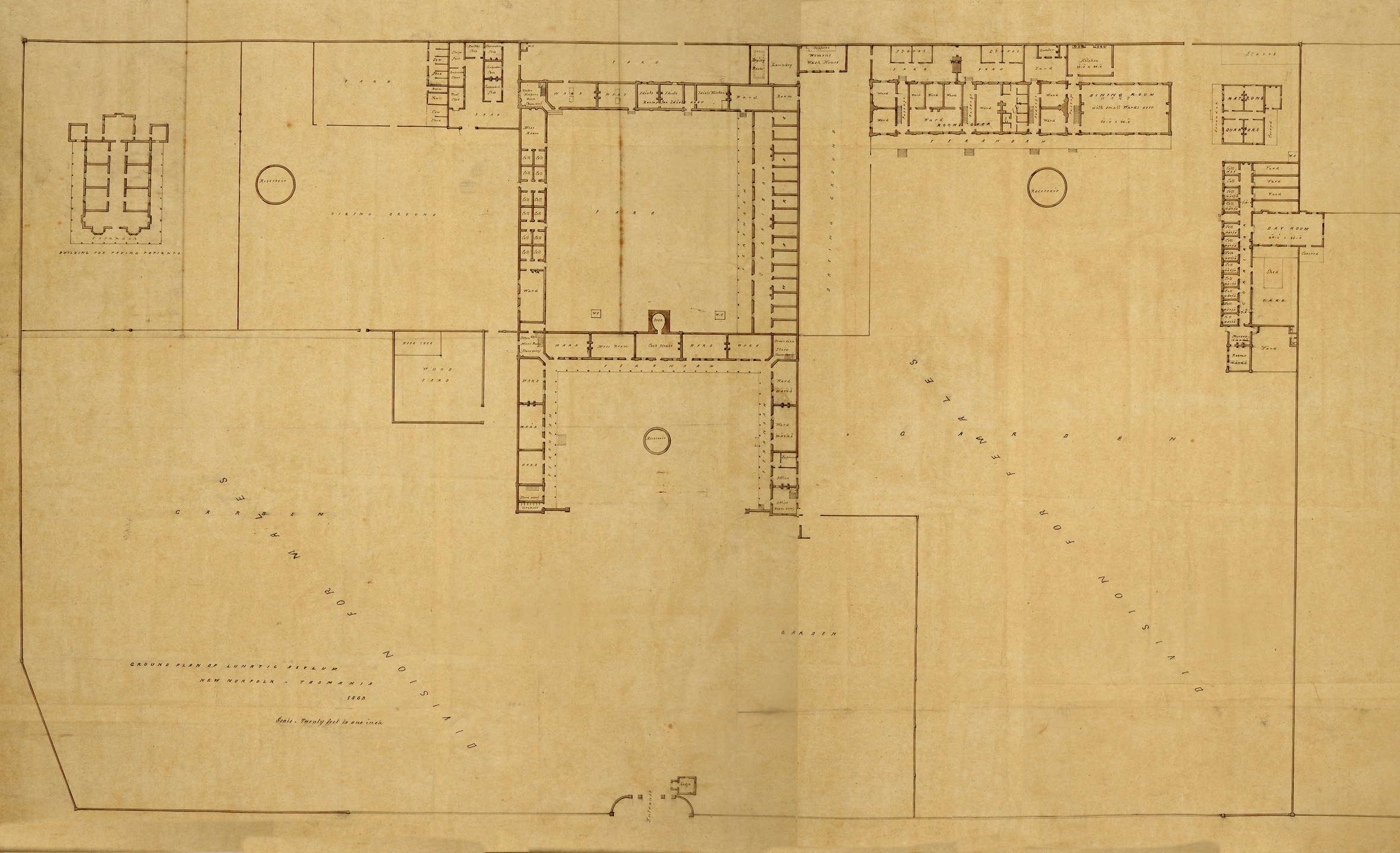 Maps, Plans and Aerial Views – Willow Court History Group